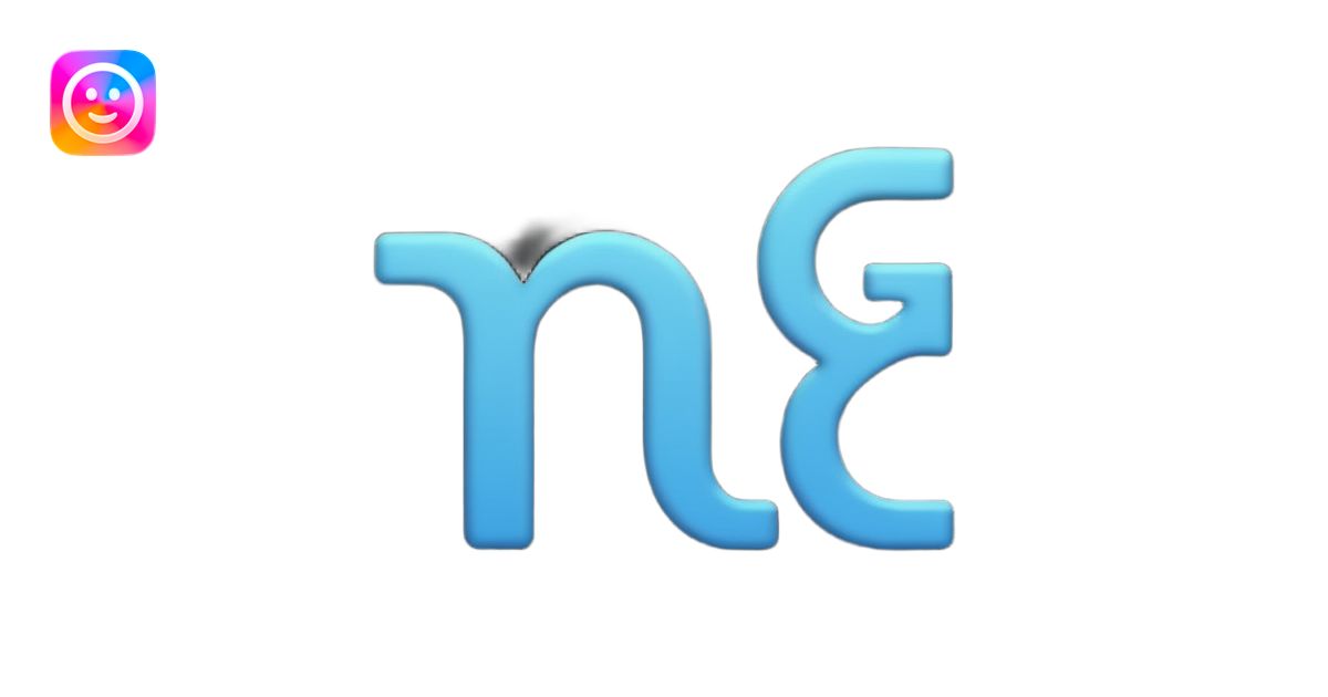 Text that says "NGF" emoji | AI Emoji Generator