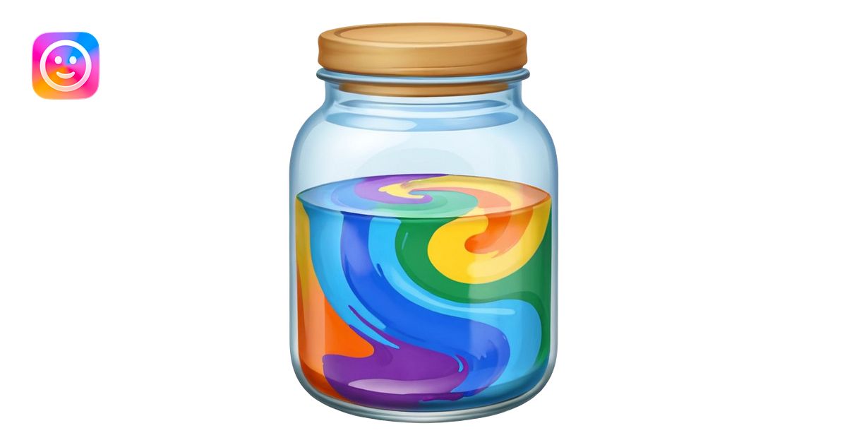 Paint Color Jar emoji | AI Emoji Generator