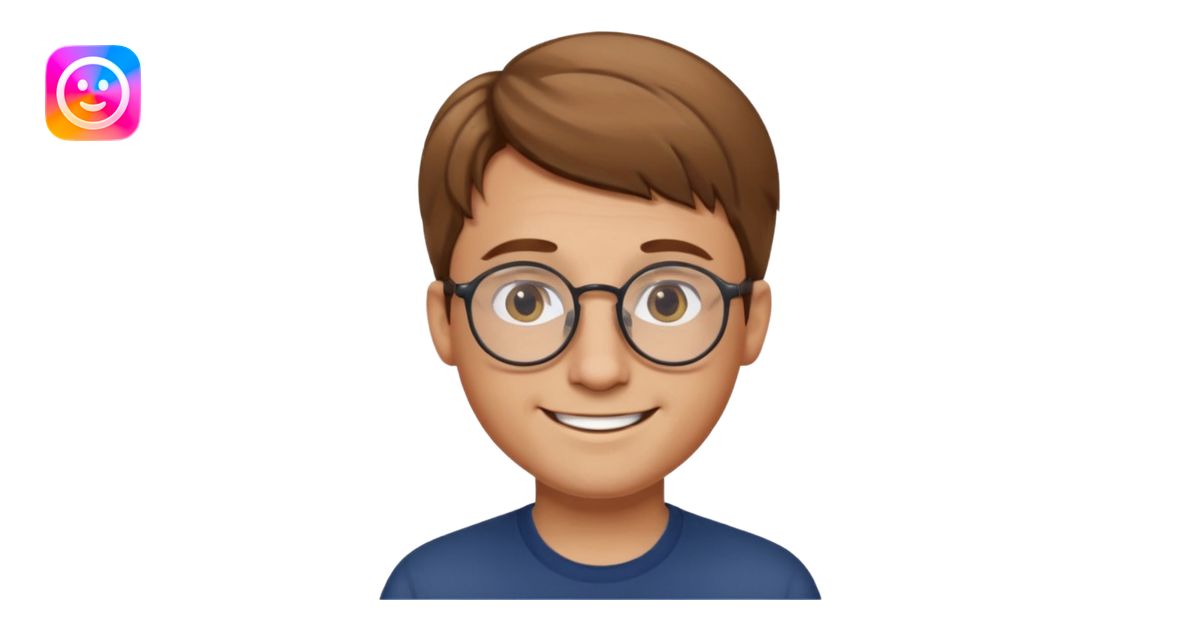 homme cheveux court marron clair sans barbe sourrir avec lunettes ...