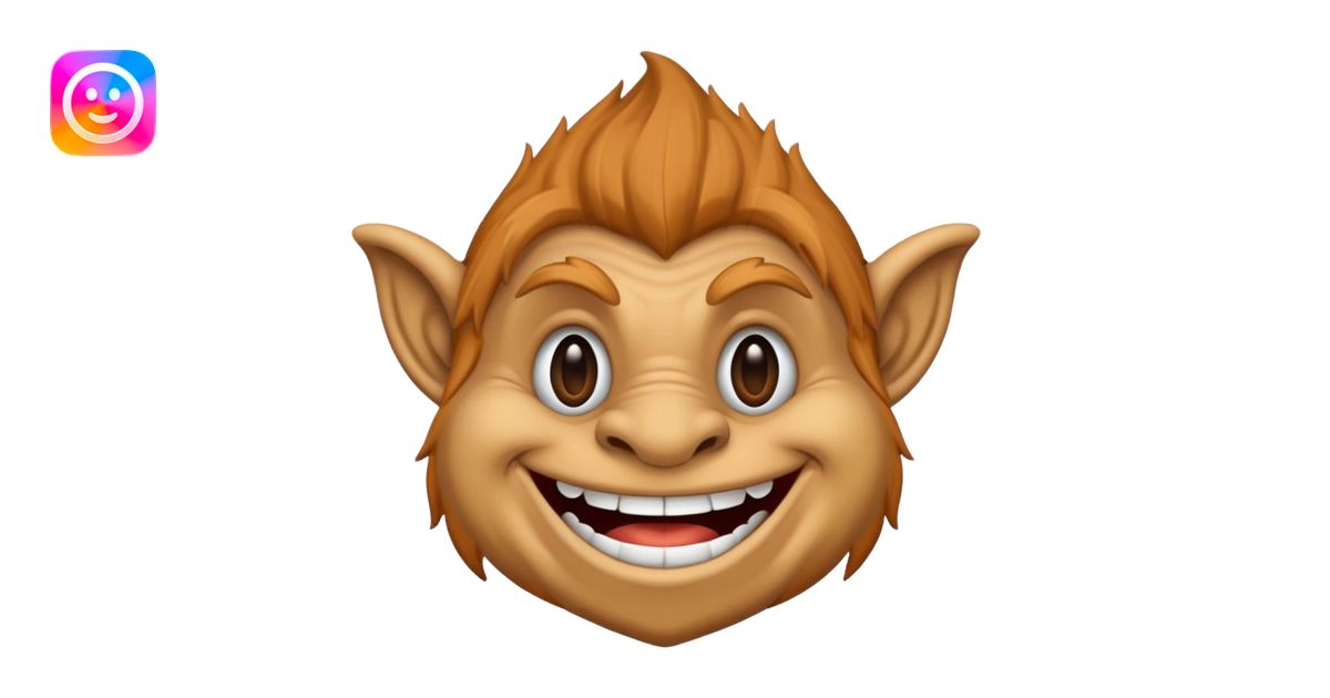Troll face emoji | AI Emoji Generator