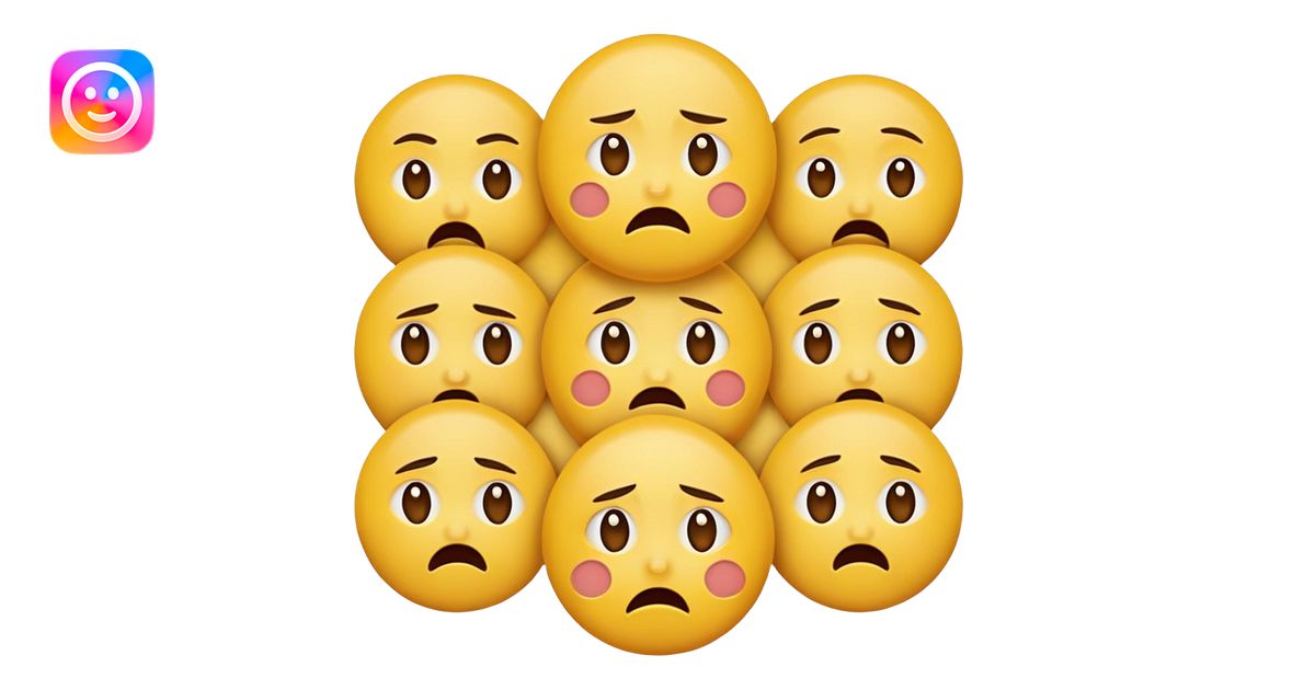 Emotional face emoji’s emoji | AI Emoji Generator