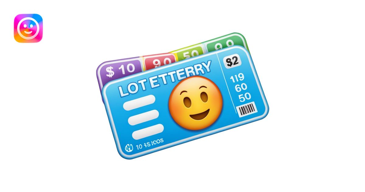 lottery ticket emoji | AI Emoji Generator