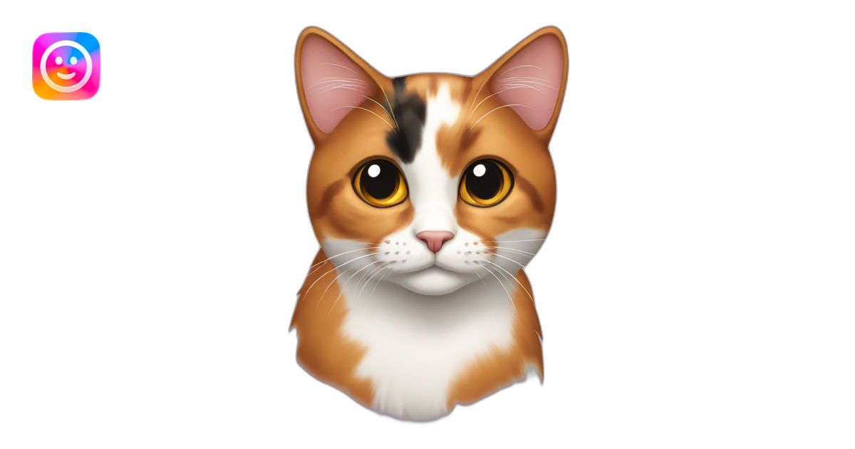 calico cat emoji | AI Emoji Generator