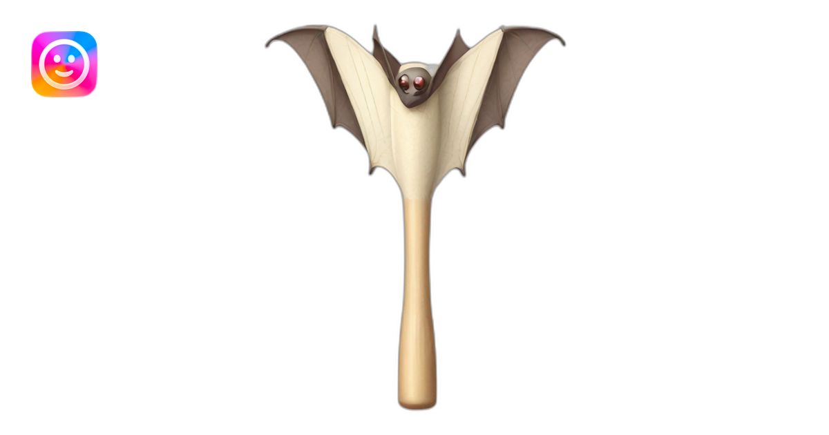 shuttle bat emoji | AI Emoji Generator