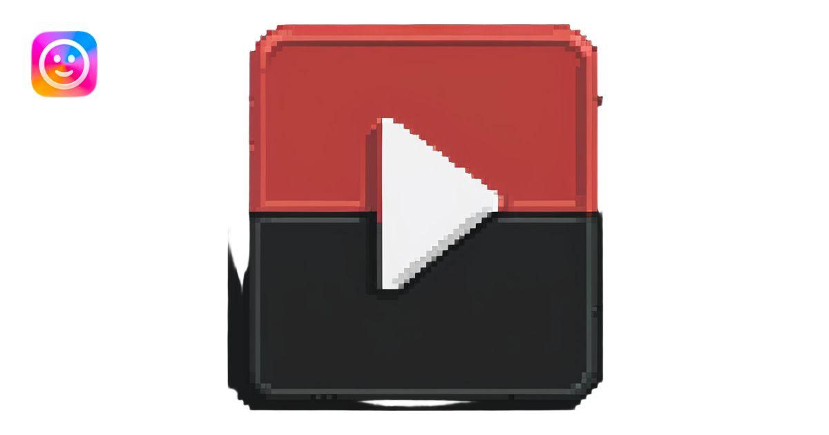 YouTube logo, red play button with white play triangle illustration ...