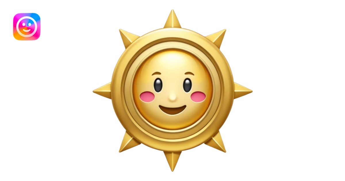 A Badge that says "moderator" emoji | AI Emoji Generator