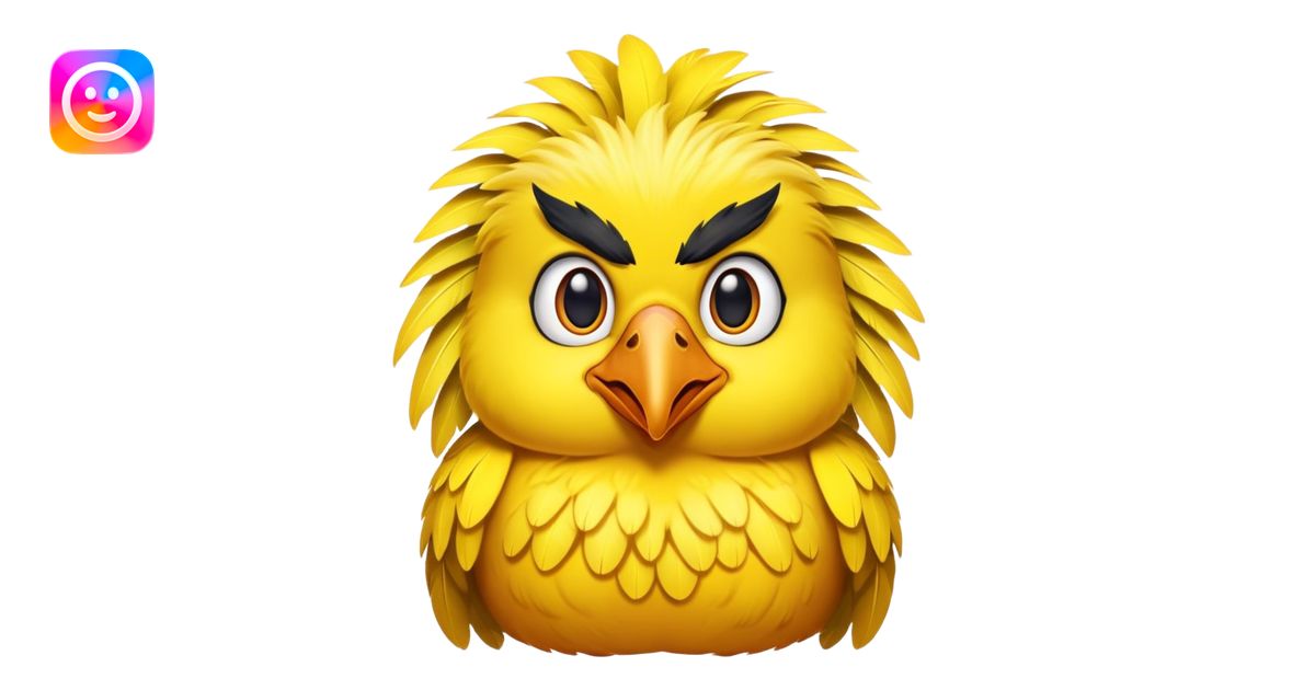 Chica bird five nights at Freddy’s emoji | AI Emoji Generator