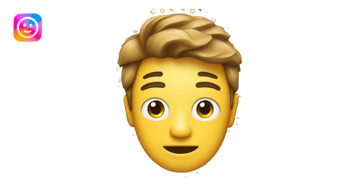 An emoji representing challenge videos, featuring various elements like ...