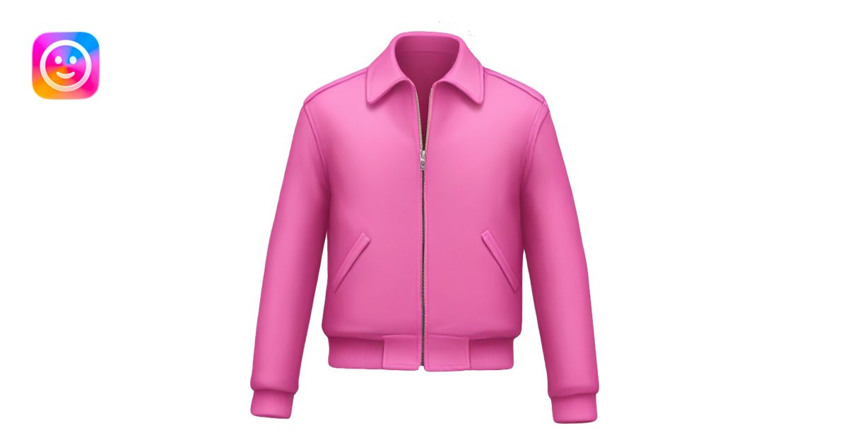 pink jacket emoji | AI Emoji Generator