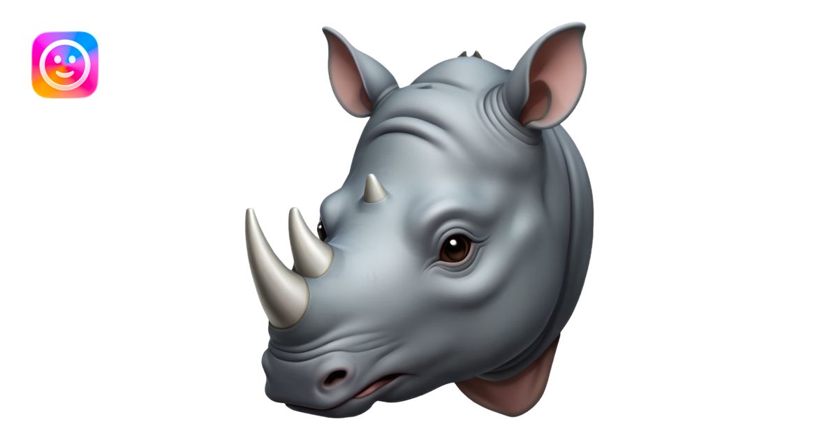 rhino emoji | AI Emoji Generator