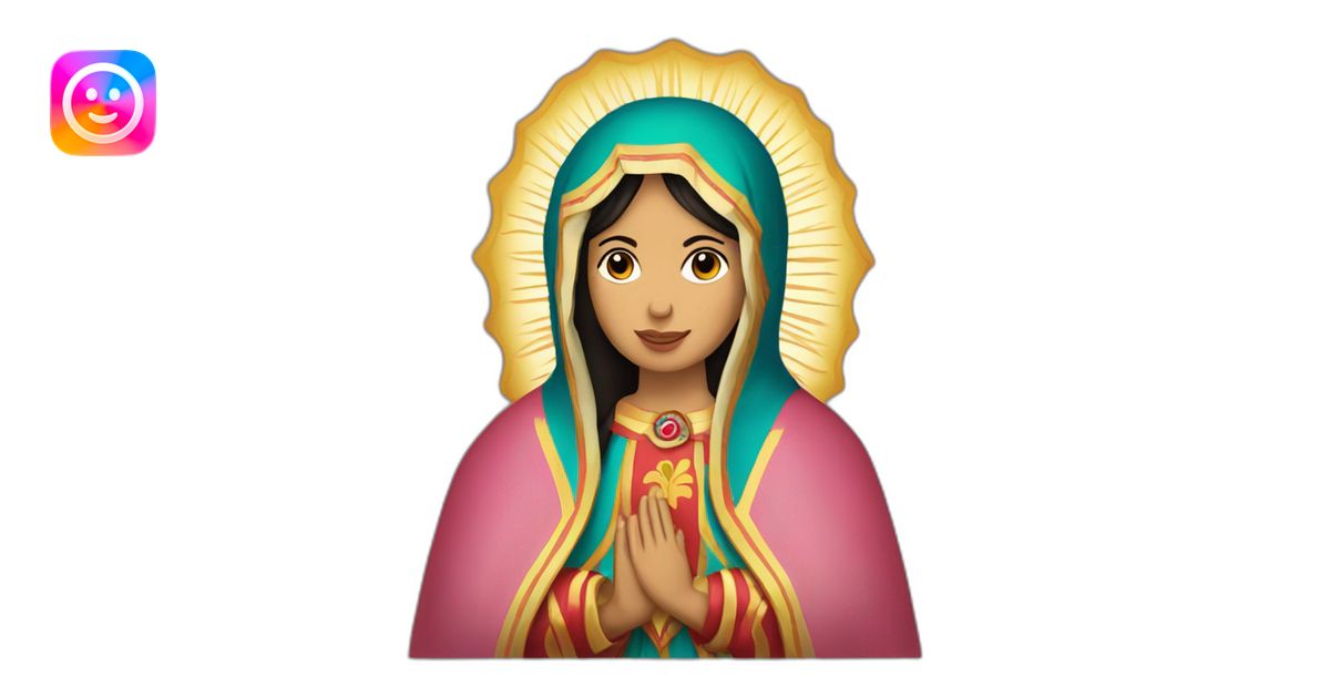 Virgen María de Guadalupe emoji | AI Emoji Generator