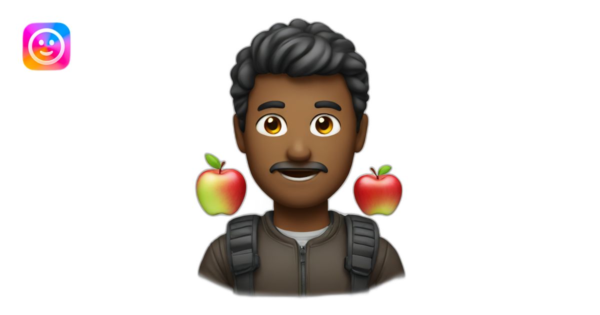 Apple fanboy emoji | AI Emoji Generator