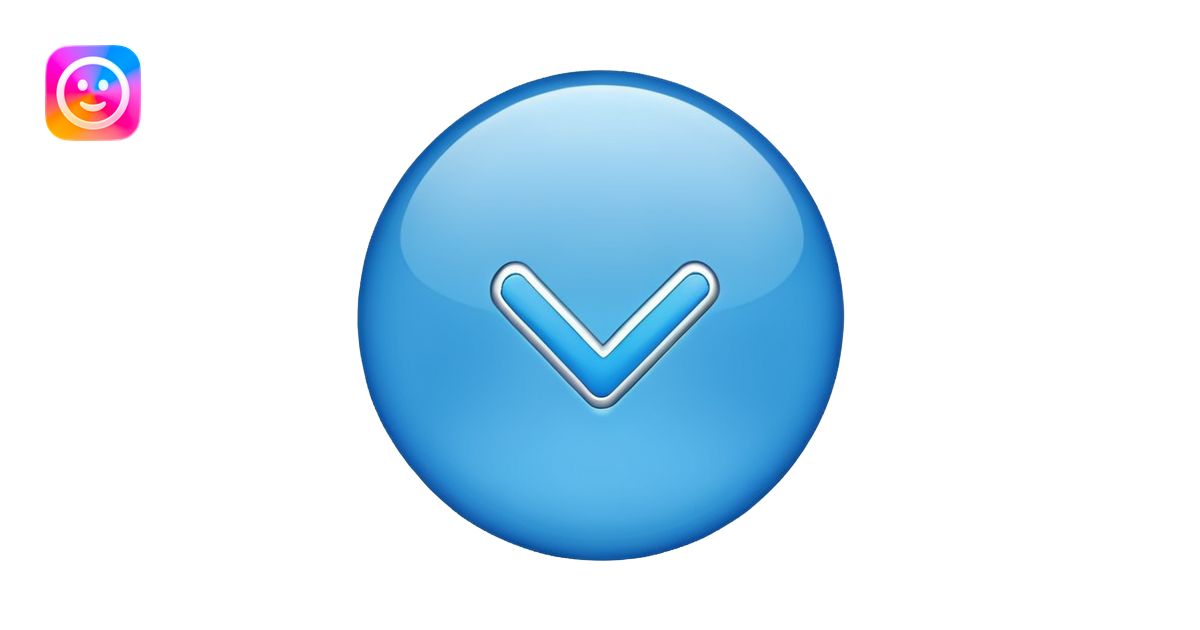 Mavi tik emoji | AI Emoji Generator