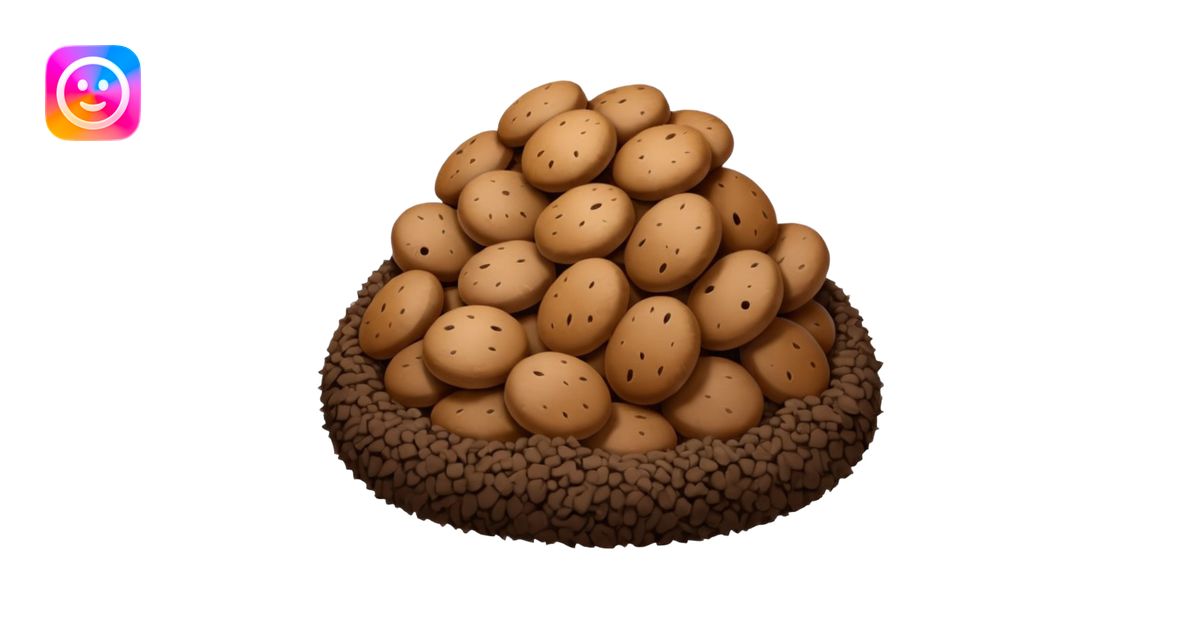 Rabbit shit emoji | AI Emoji Generator
