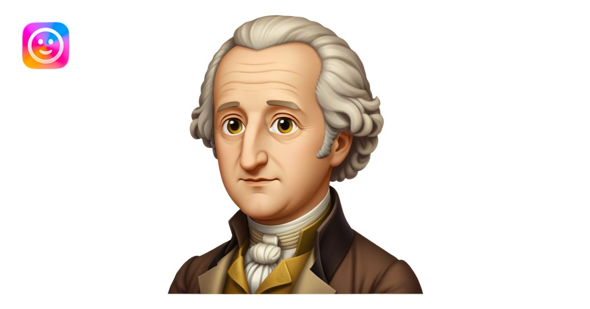 Cinematic Realistic Johann Wolfgang von Goethe Portrait Emoji, depicted ...
