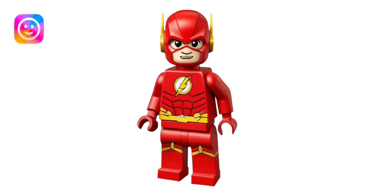 flash lego character emoji | AI Emoji Generator