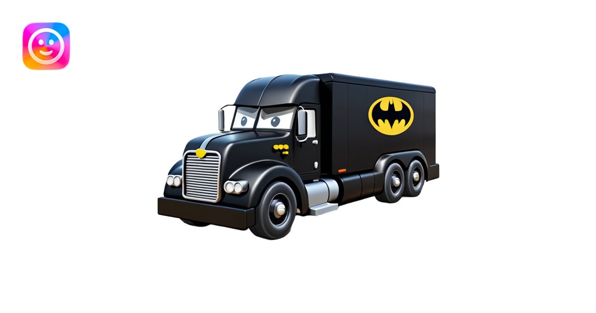 futuristic Batman’s Venomobile loosely based on 1956 freightliner ...