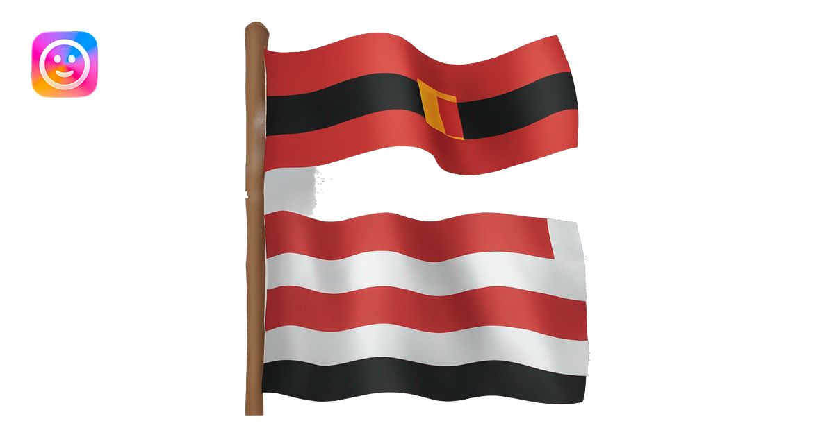 Make a new Germany flag emoji emoji | AI Emoji Generator