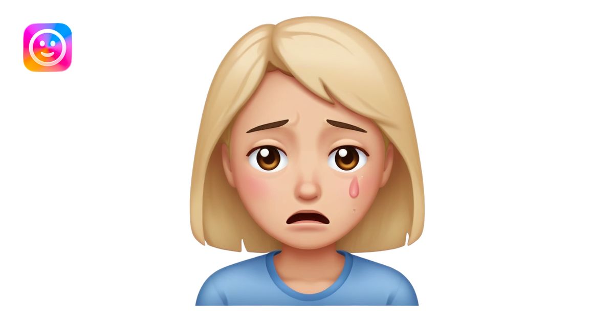 crying and blushing emoji | AI Emoji Generator