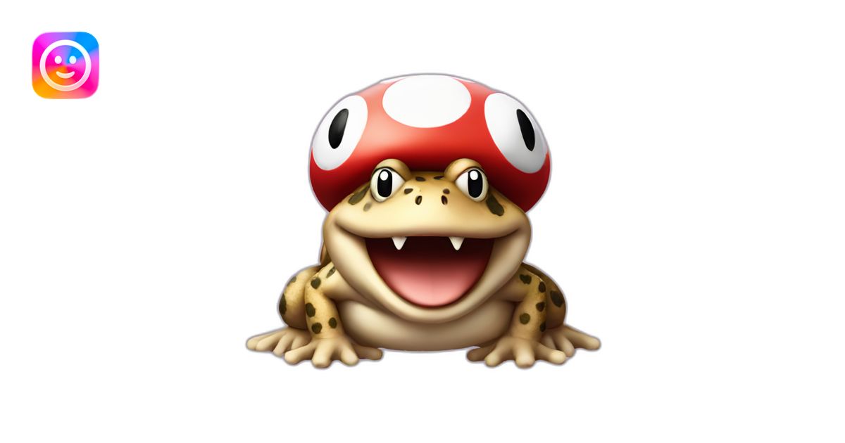 super mario Toad emoji | AI Emoji Generator