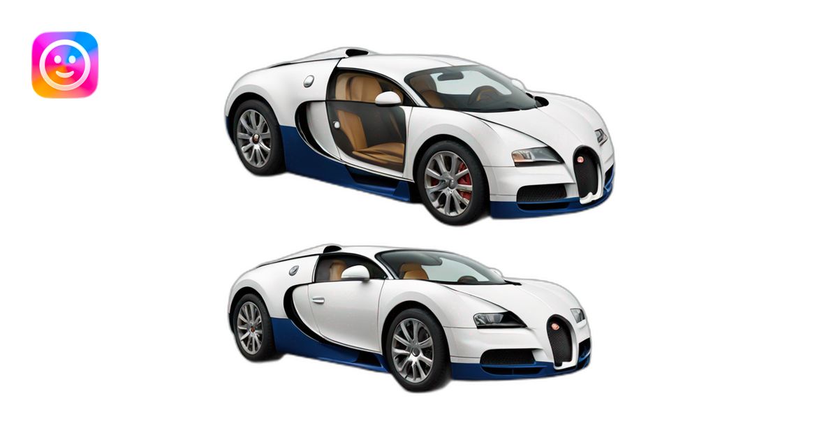 Voiture bugatti emoji | AI Emoji Generator