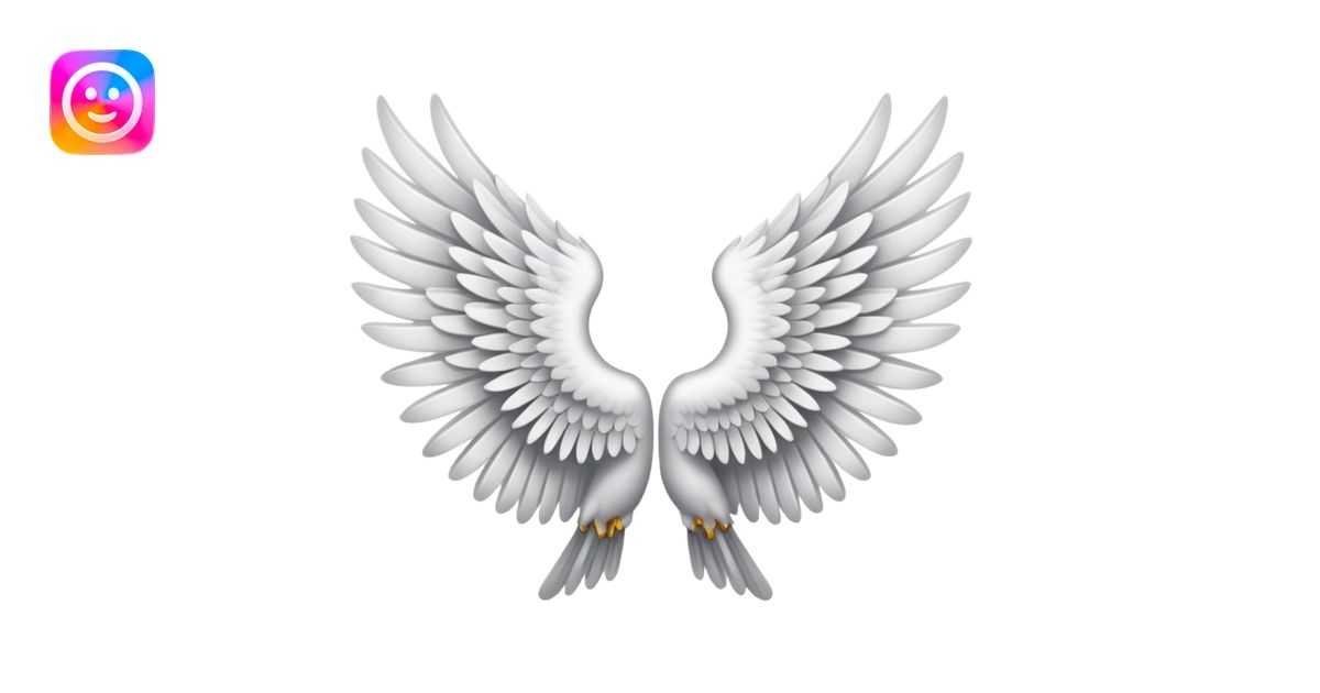 Double Wings emoji | AI Emoji Generator