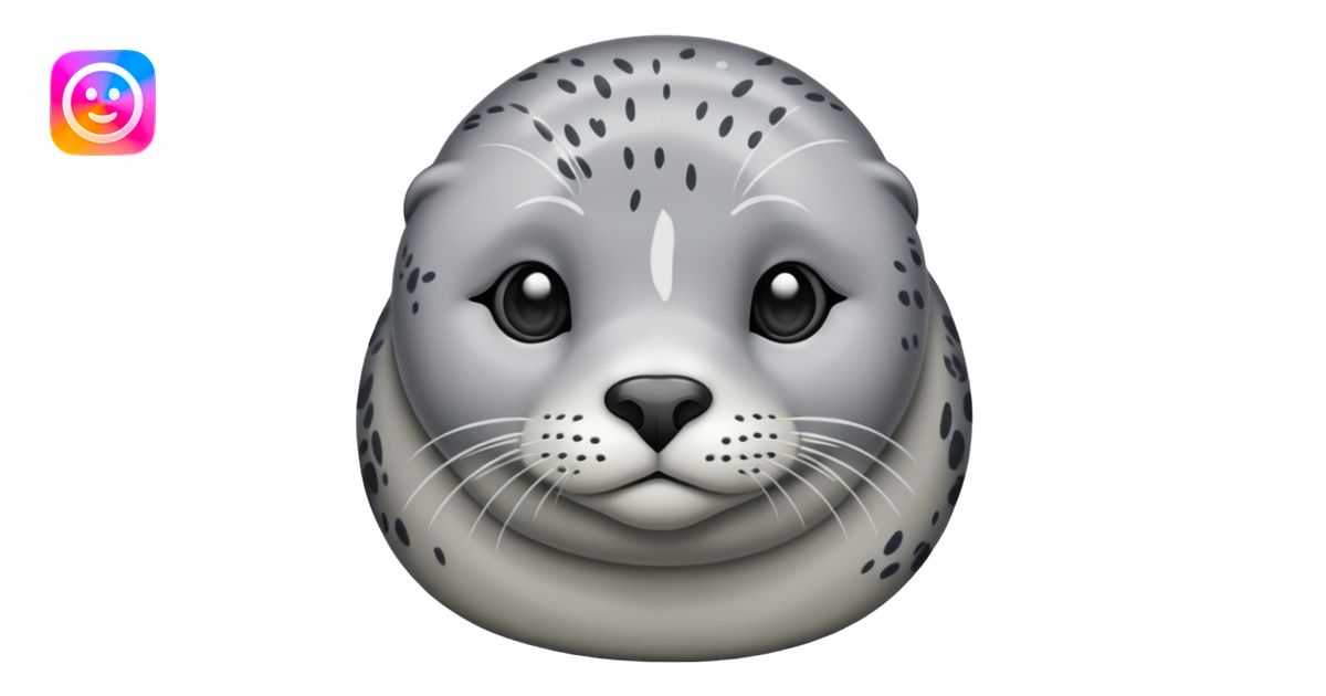 Harbor seal emoji | AI Emoji Generator