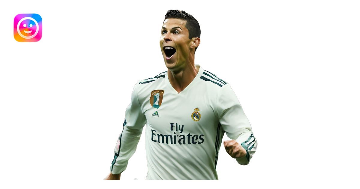 Cristiano ronaldo doing his signature celebration Sui emoji | AI Emoji ...