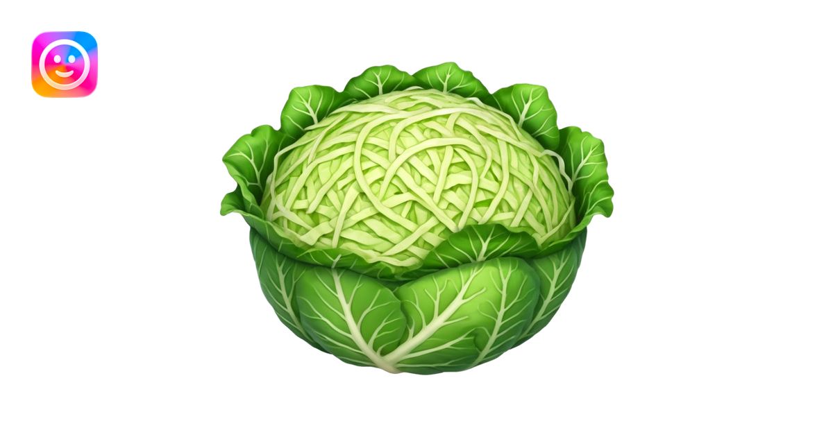 a big pile of grated cabbage emoji | AI Emoji Generator