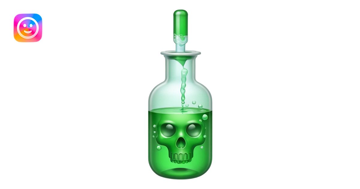 injection filled with poison emoji | AI Emoji Generator
