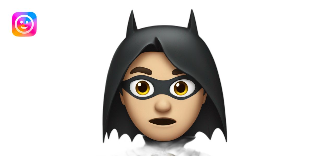 batman being confused emoji | AI Emoji Generator