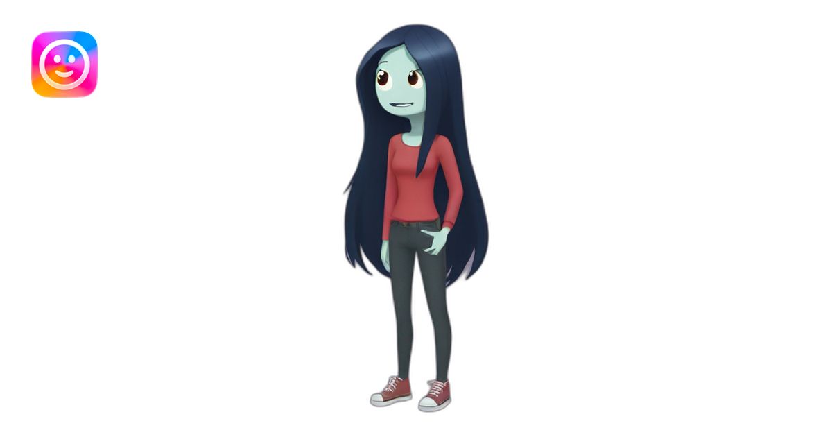 Marceline adventure time emoji | AI Emoji Generator