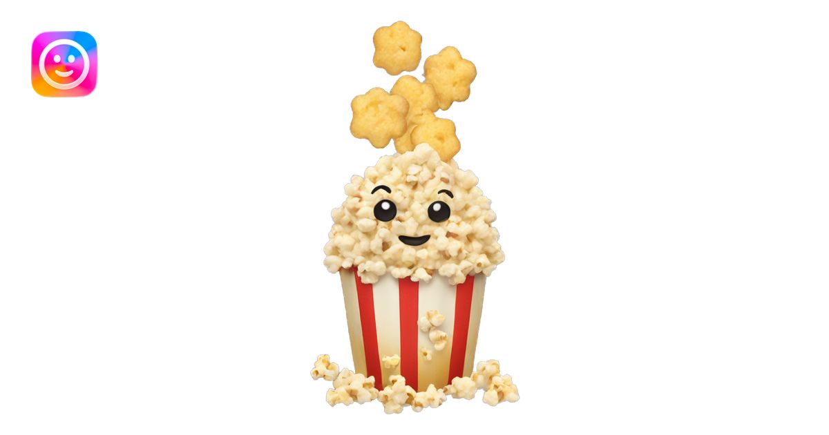 popcorn cake emoji | AI Emoji Generator