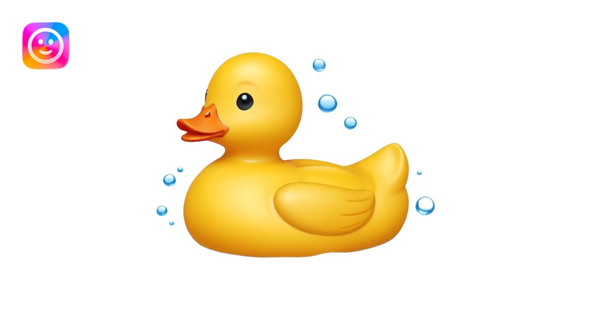 yellow duck emoji | AI Emoji Generator