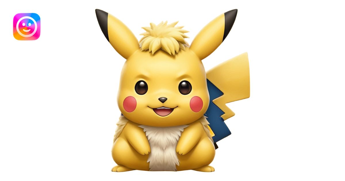 Pickachu emoji | AI Emoji Generator