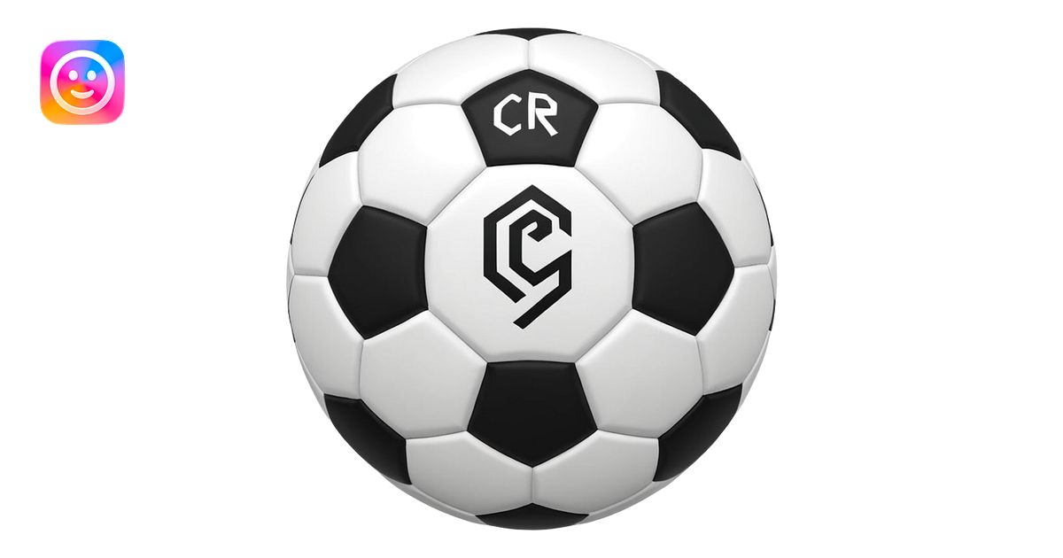 Sa un emoji de balón de CR7 emoji | AI Emoji Generator