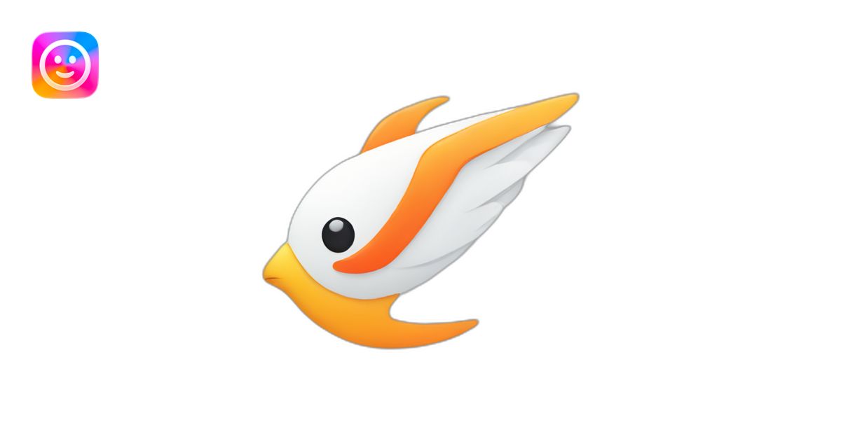Swift programming language logo emoji | AI Emoji Generator