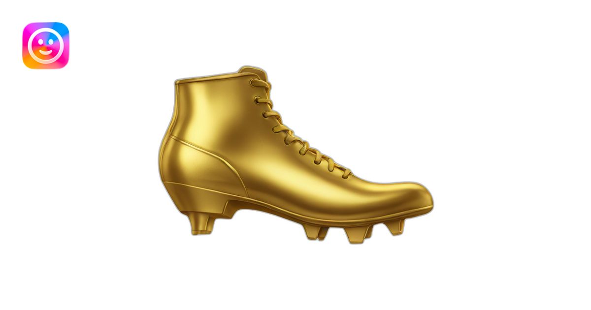 Golden boot emoji | AI Emoji Generator