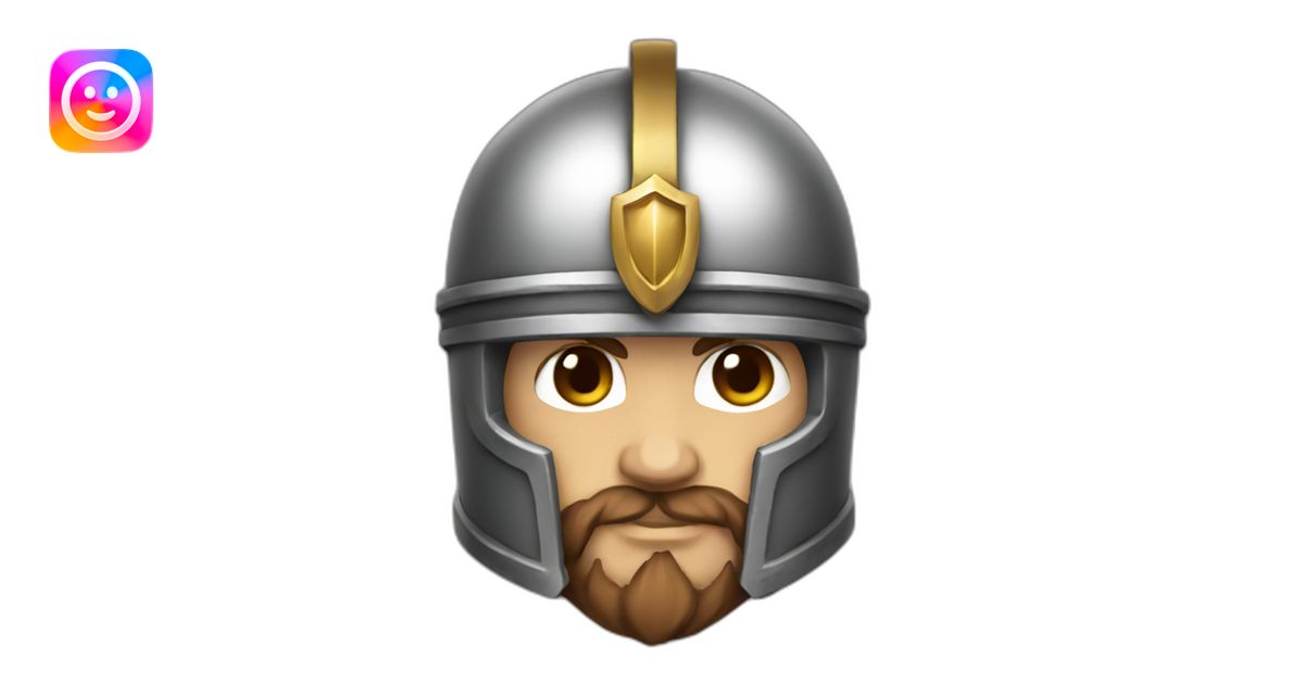 Conqueror badge emoji | AI Emoji Generator