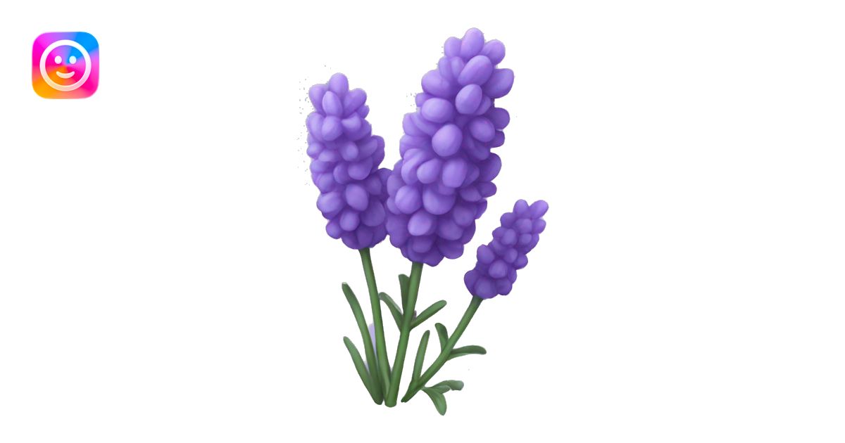Lavender emoji | AI Emoji Generator