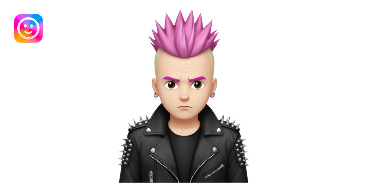 King punk emoji | AI Emoji Generator