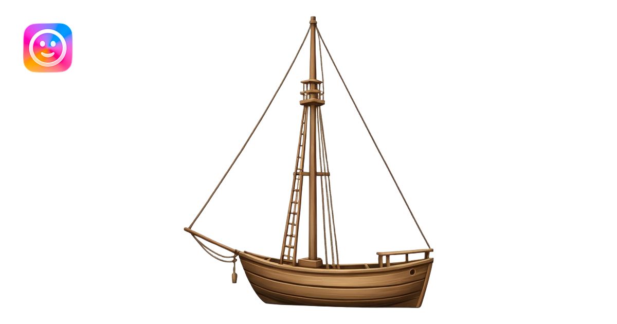 a boat mast emoji | AI Emoji Generator