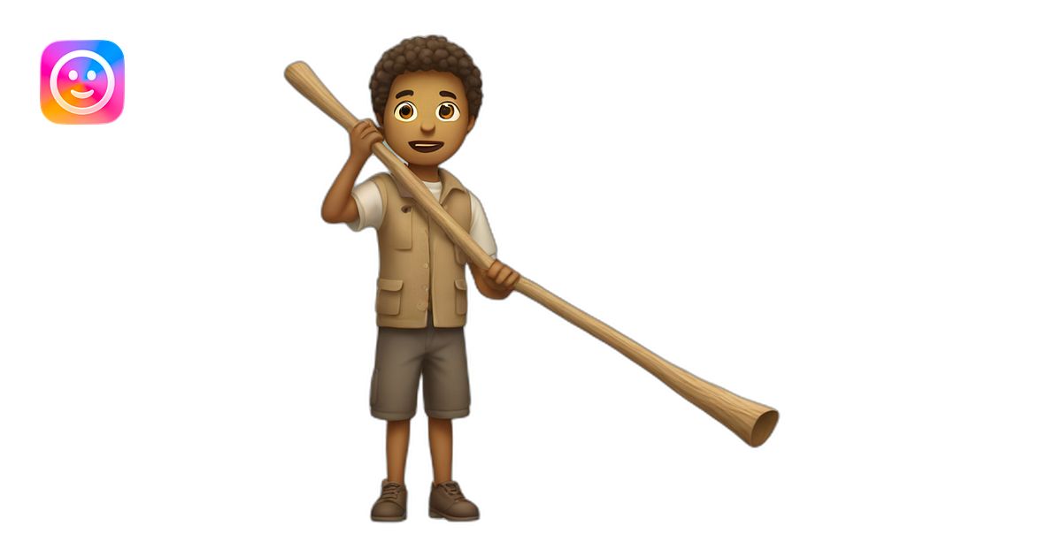 Speak softly and carry a big stick emoji | AI Emoji Generator