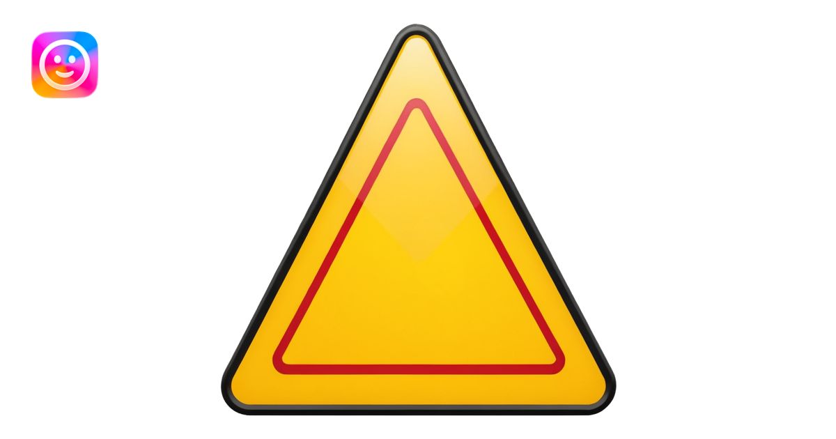 yield sign emoji | AI Emoji Generator