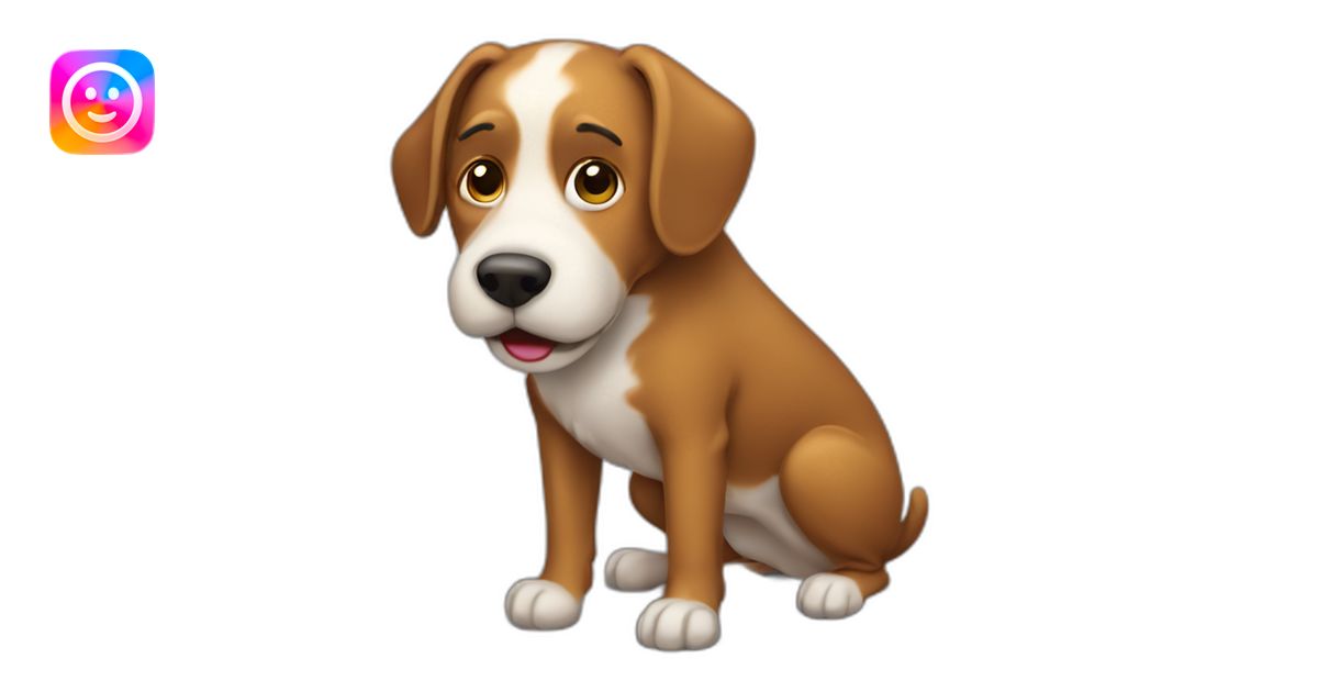 dog-pooping emoji | AI Emoji Generator