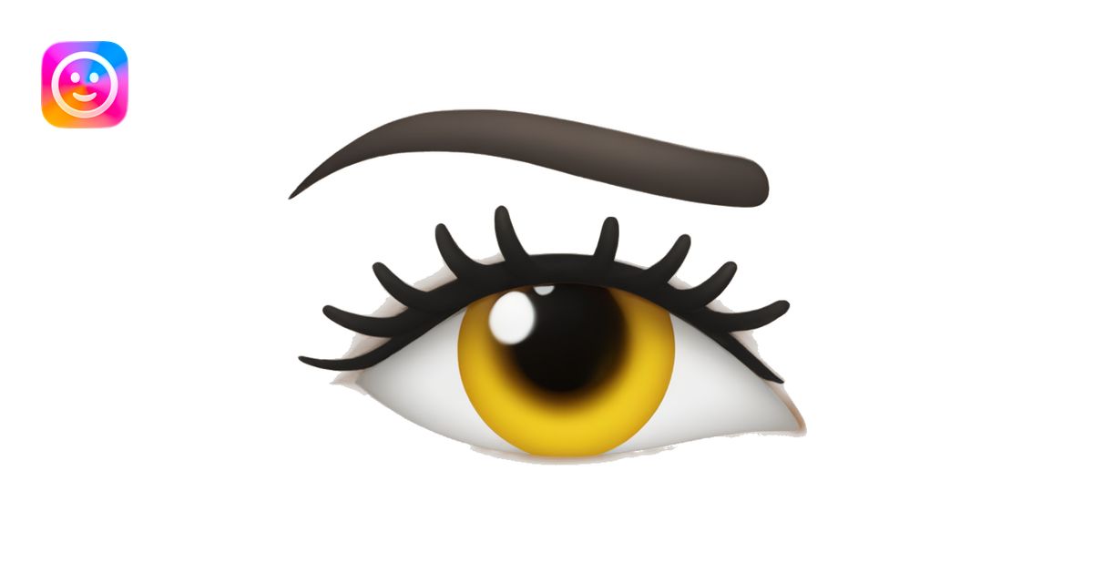Lashes emoji | AI Emoji Generator