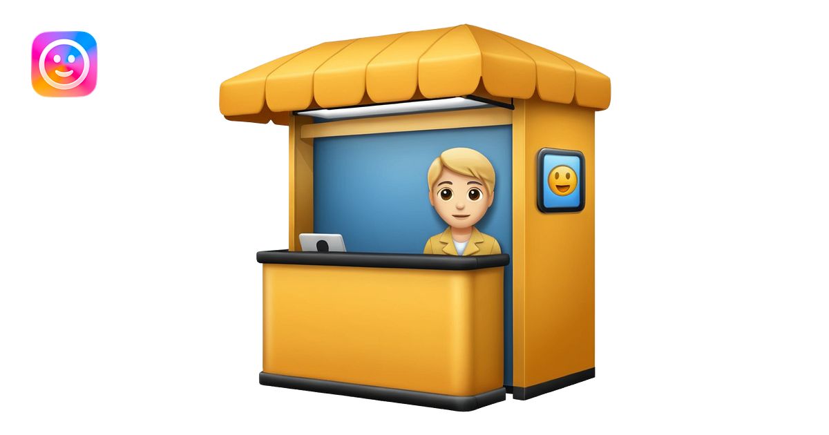 professional booth emoji | AI Emoji Generator