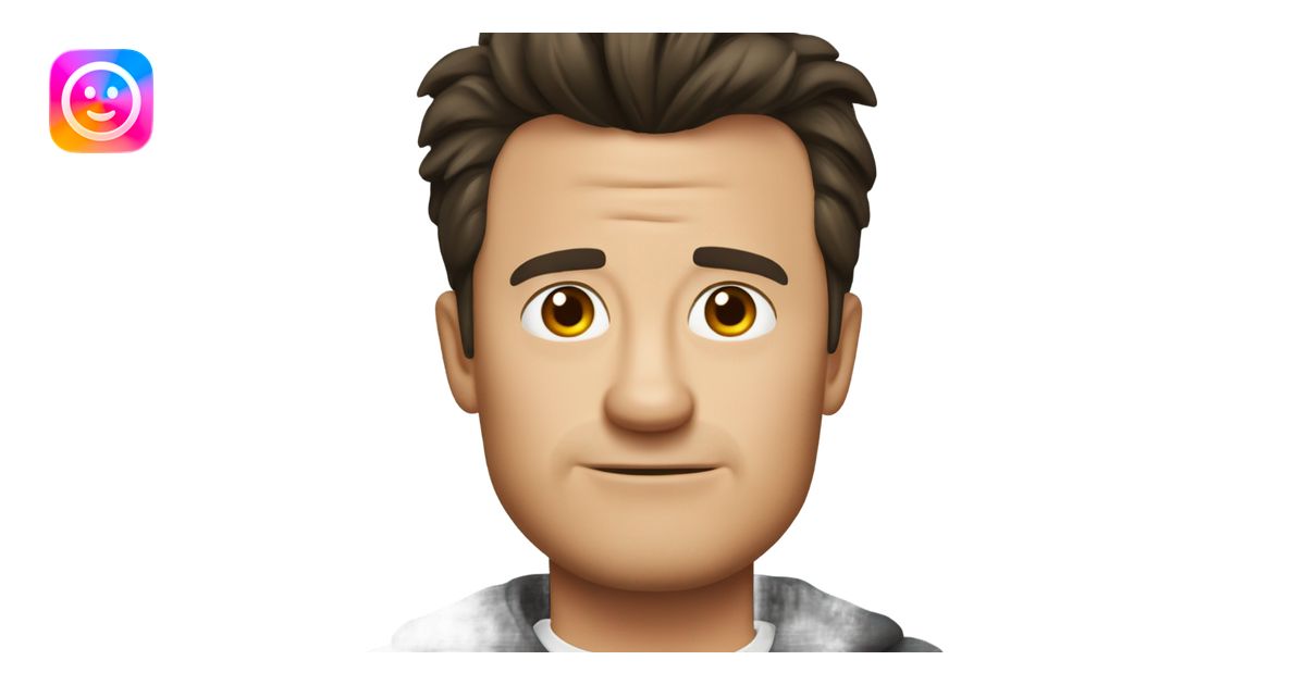 Chandler Bing emoji | AI Emoji Generator