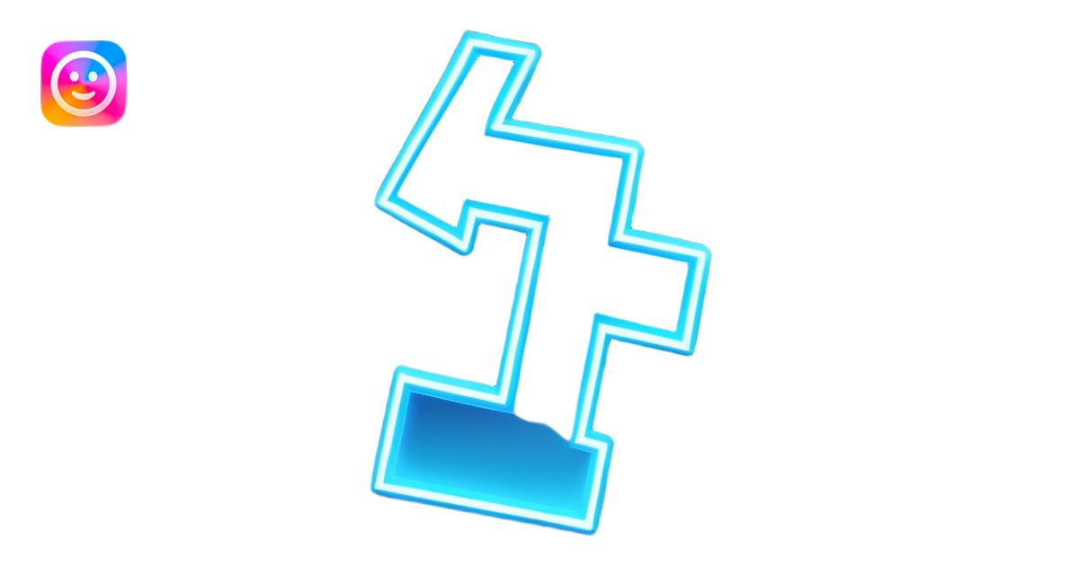 Fortnite logo signal in the night sky, like the Batman signal but with ...