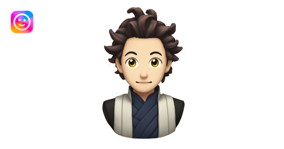 Tanjiro emoji | AI Emoji Generator